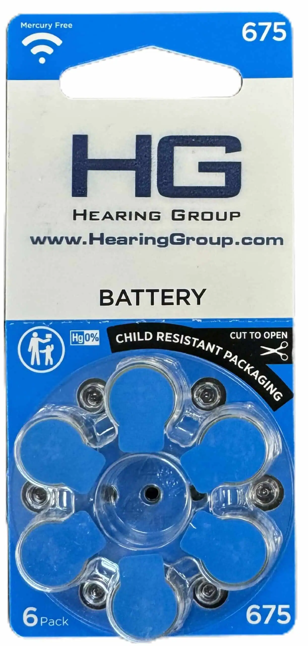 Size 675 Hearing Aid Batteries 60 Batteries Hearing Group